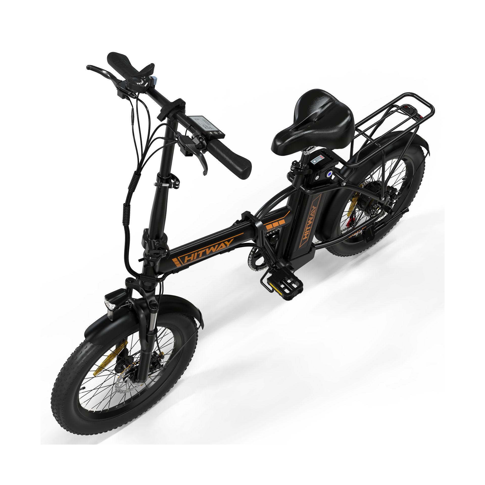 HITWAY BK11 Fat Tire Folding Bike – HITWAY–Hit with our e-Bikes & e ...